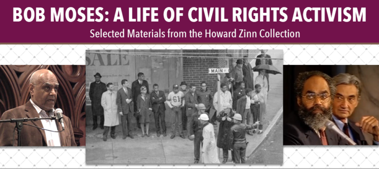 Bob Moses: A Life of Civil Rights Activism - Howard Zinn